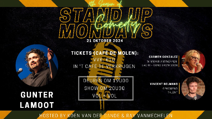 Een teleurstellende Comedy Monday :: cultuurportfolio-lies